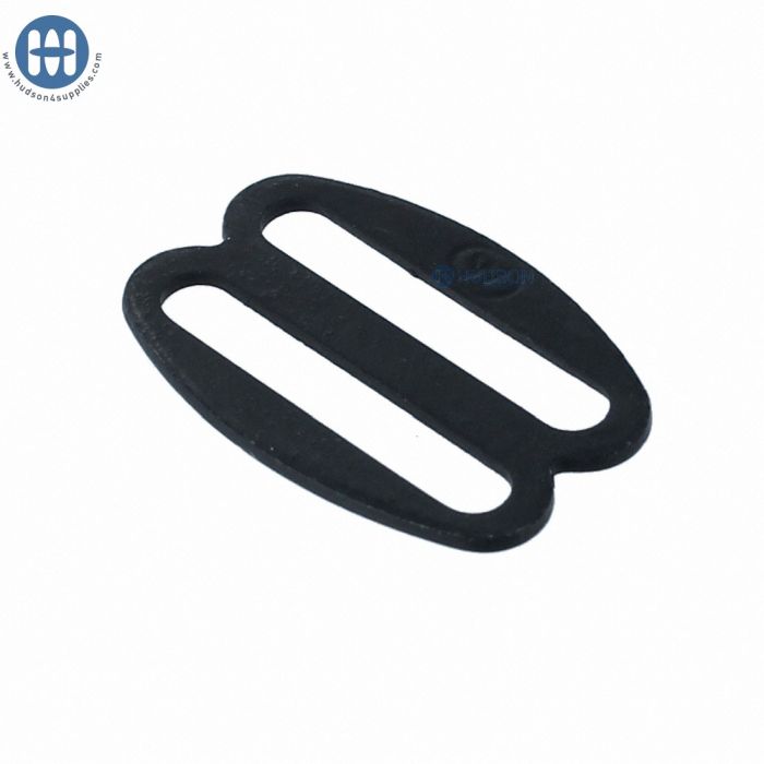 Plastic Buckles ITW Rounded Oval Slider 1" 08090-22 Black